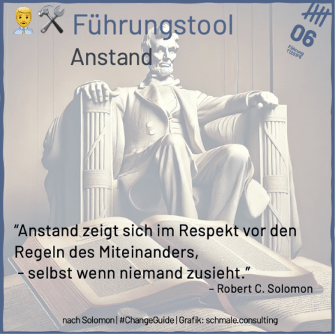 Anstand in der Führung – Liebe & Führung, Teil 6